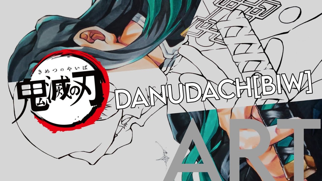 วาดรูป โทกิโท มุอิจิโร่ | Drawing tokito muijiro [Kimesu no yaiba ...