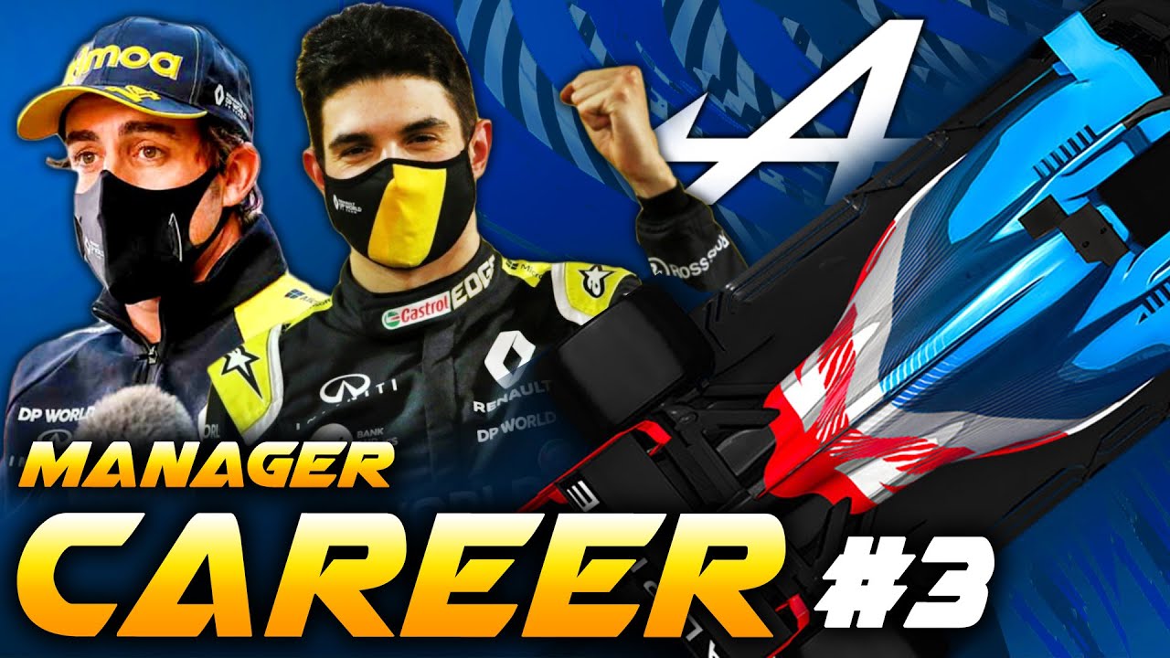 F1 2021 ALPINE MANAGER CAREER - CONSISTENT PODIUMS?! #3 - YouTube