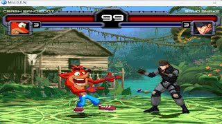 Crash Bandicoot vs Solid Snake NOSTALGIA 90s EPIC FIGHT... | Doovi