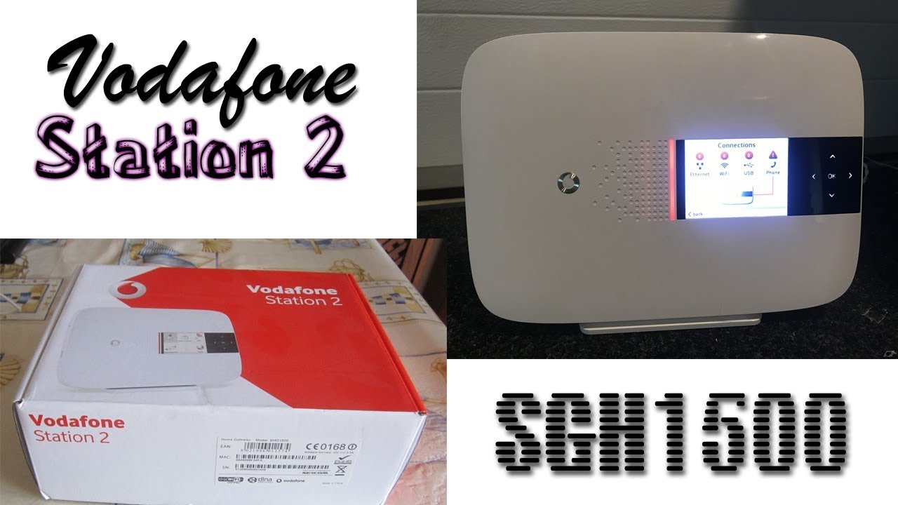 PADAT BANGET ISI MESIN VODAFONE STATION2 SGH1500 | MODEM ADSL, 3G ...