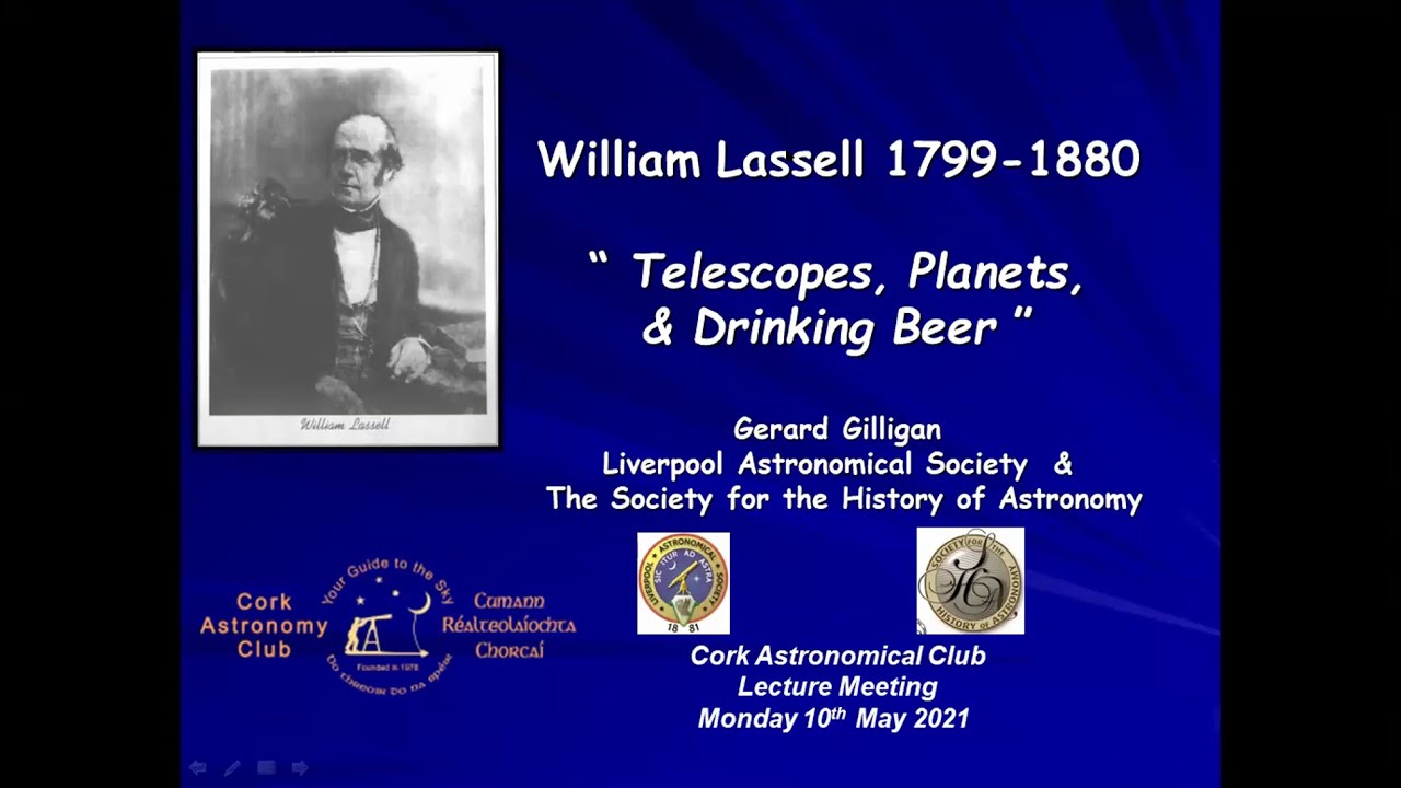 William Lassell (1799-1880), by Gerard Gilligan - 2021-05-10 - YouTube