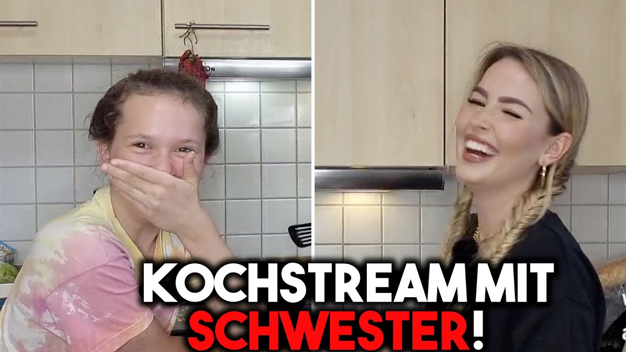 Elena Kamperi KOCHSTREAM mit Schwester! 😂 | Chillige Lache - YouTube
