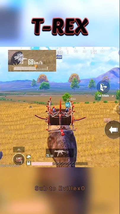 Update 2.6 T-REX PTEROSAUR top Speed #pterosaur #t-rex #2.6update #viral - YouTube