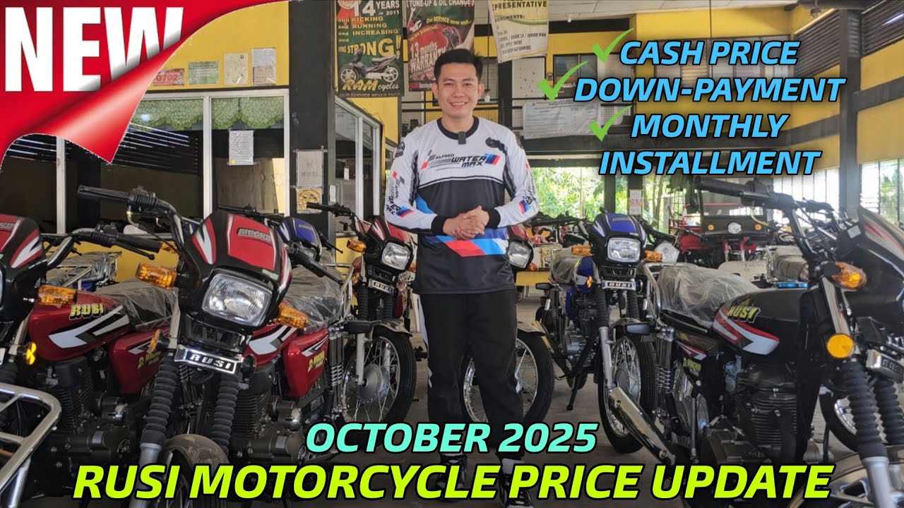 Rusi Motorcycle Price Update October 2025 - YouTube
