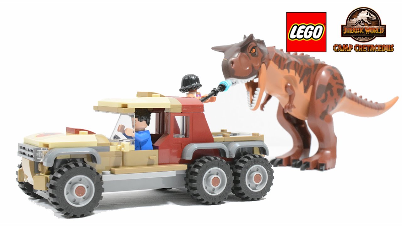 LEGO Carnotaurus Dinosaur Chase REVIEW | LEGO Jurassic World | LEGO ...