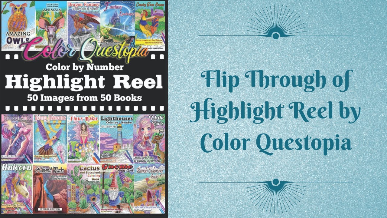 Flip Through of Highlight Reel by Color Questopia - YouTube