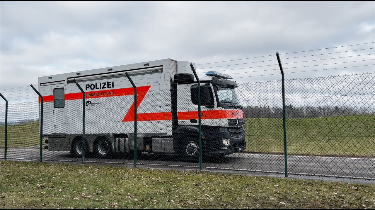 Kantonspolizei Zürich - Mobile Einsatzzentrale - YouTube