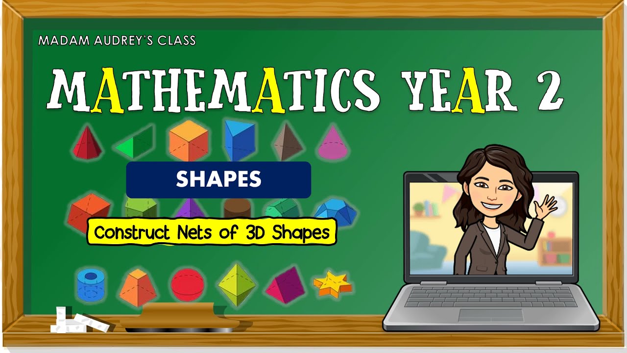 Mathematics Year 2 | SK | Construct Nets of 3D Shapes - YouTube