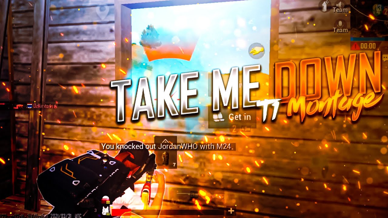 𝕋𝔸𝕂𝔼 𝕄𝔼 𝔻𝕆𝕎ℕ - T1 Montage💚 | Pubg Mobile | YuvaOP - YouTube