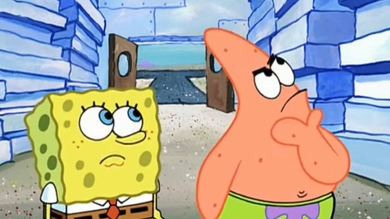 Patrick figuring out how many mattresses there are for 10 hours - YouTube