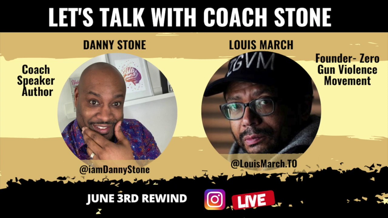LET'S TALK WITH COACH STONE: GUEST LOUIS MARCH RETURNS - YouTube