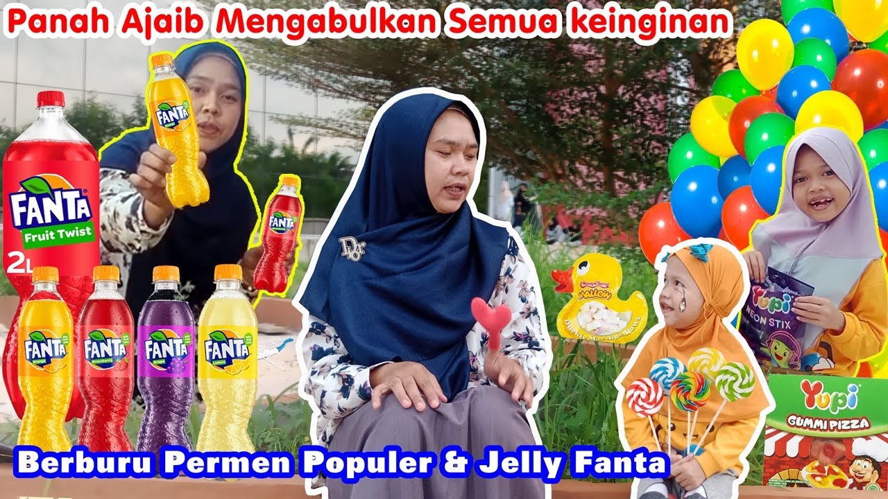 Mencari Balon Berhadiah JELLY FANTA VIRAL & PERMEN MARSMALLOW 🍭 Zara ...