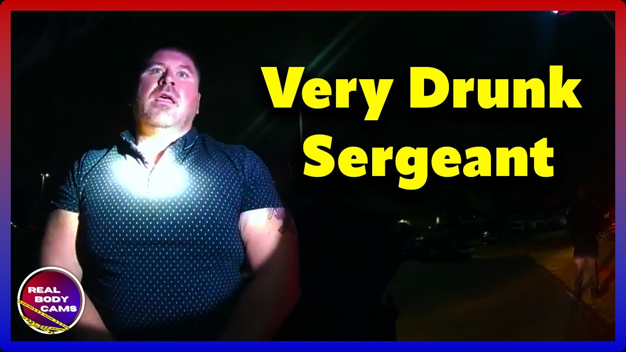 Drunk Police Sergeant - Caught With Open Bottle! - YouTube