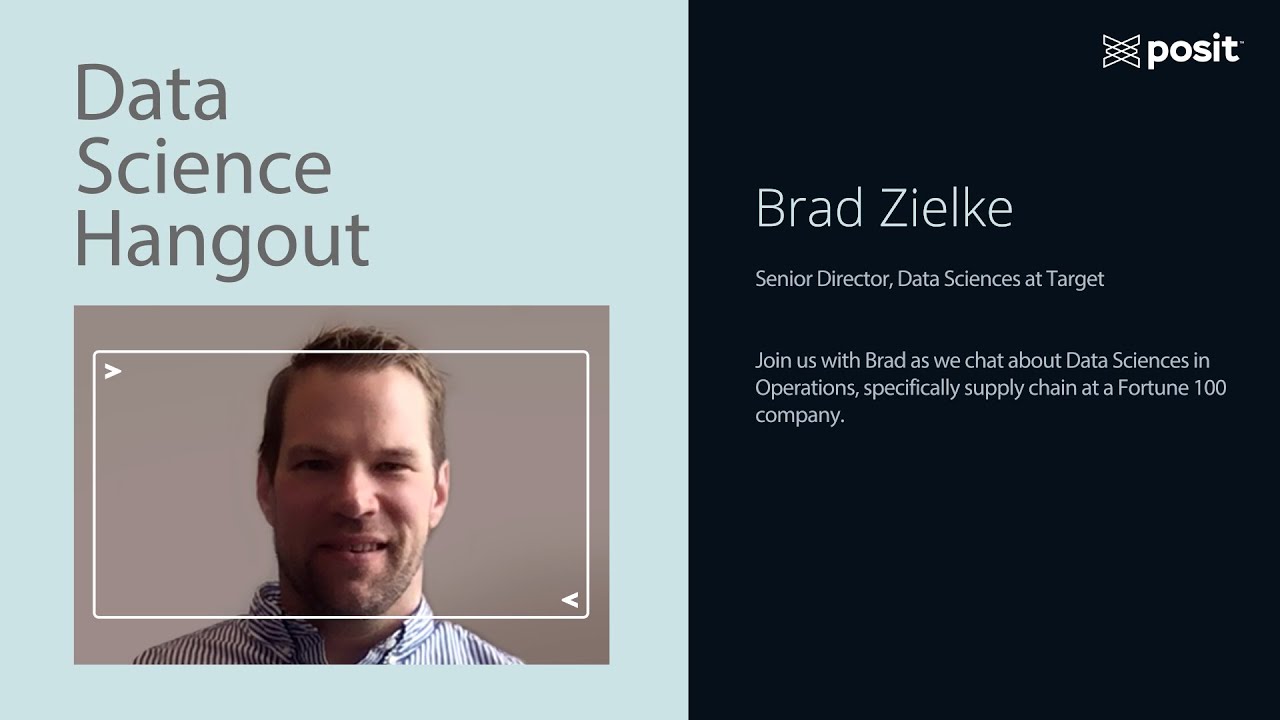 Brad Zielke @ Target | Data Science Hangout - YouTube