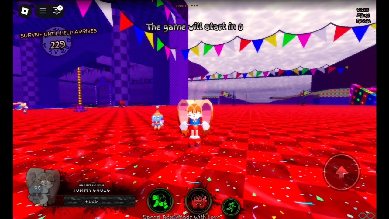 Sonic.EXE: Uneasy Rest (Prototype only) | Cream Gameplay Test - YouTube