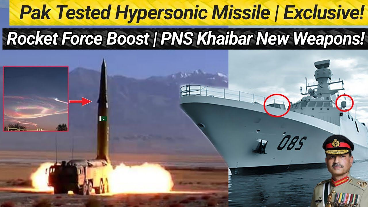 Pakistan Tested Hypersonic Missile! | Massive Upgrade in Rocket Force ...