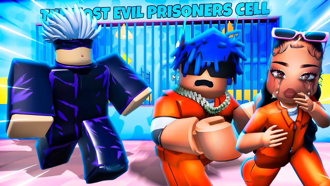 WE ESCAPE BARRY'S GOJO PRISON RUN IN ROBLOX (OBBY) - YouTube