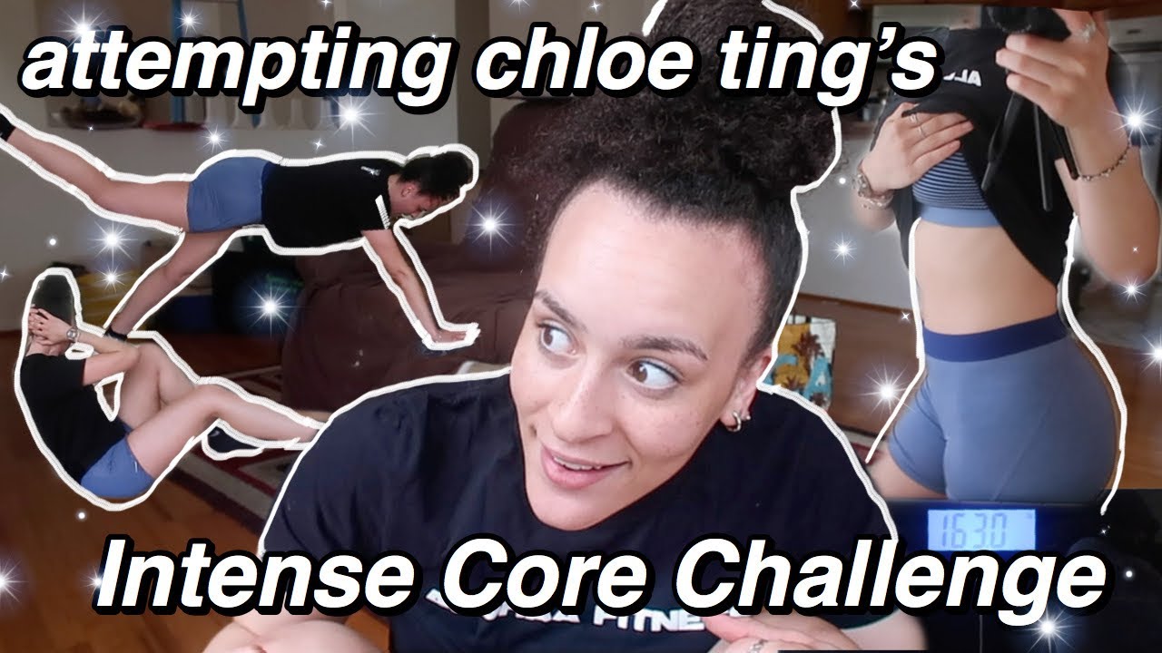 WORKOUT w ME ! | attempting chloe ting’s intense core challenge ...