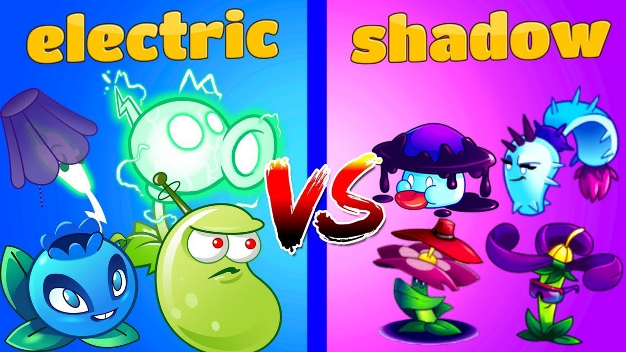 Plants vs Zombies 2 Gameplay Laser Bean vs Nightshade Primal PvZ 2 ...