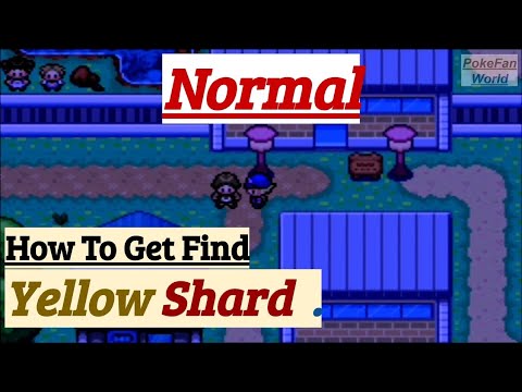 How To Get Find Yellow Shard | Pokemon Normal - Elemental Division ...