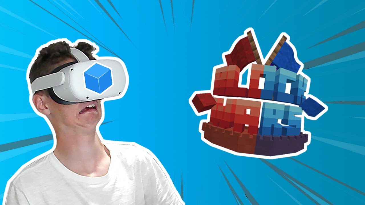 The Cubecraft BlockWars VR experience (Capture the Flag Gameplay ...