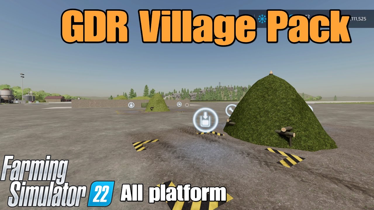 GDR Village Pack / FS22 mod for all platforms - YouTube