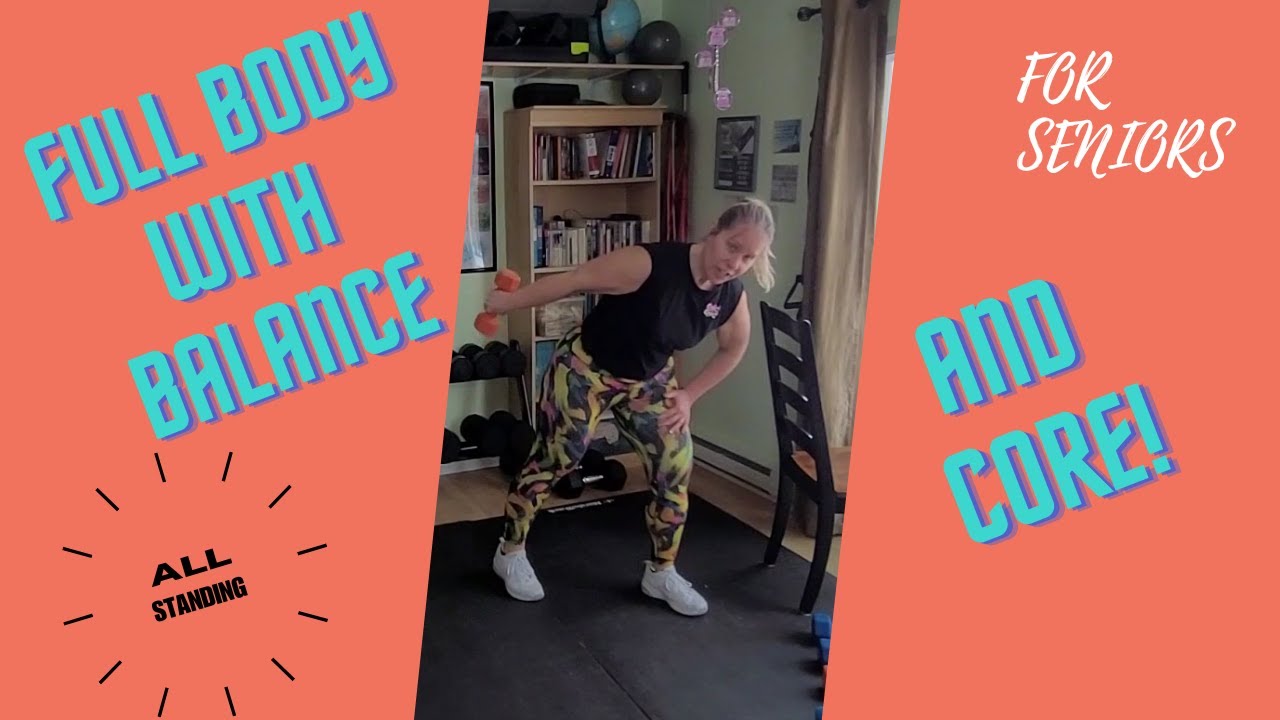 Full Body Workout for Older Adults or Beginners (intermediate level ...