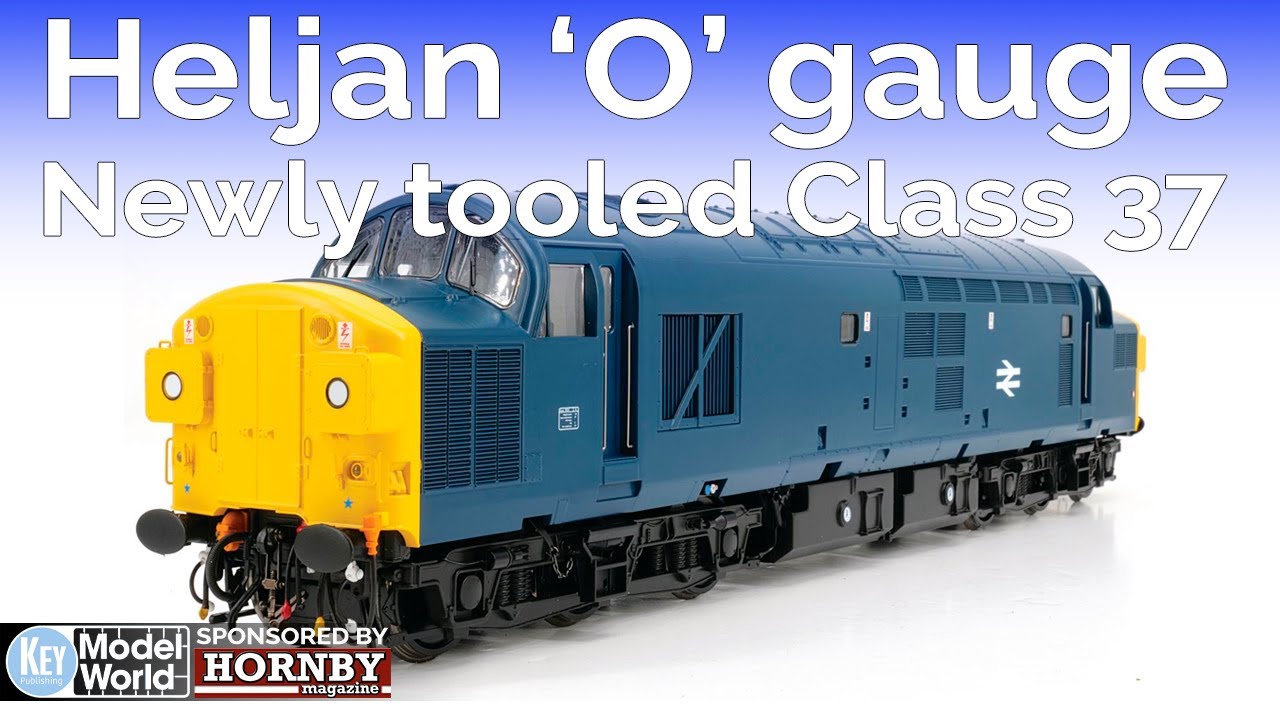 HM205 Heljan Blue Class 37 - YouTube