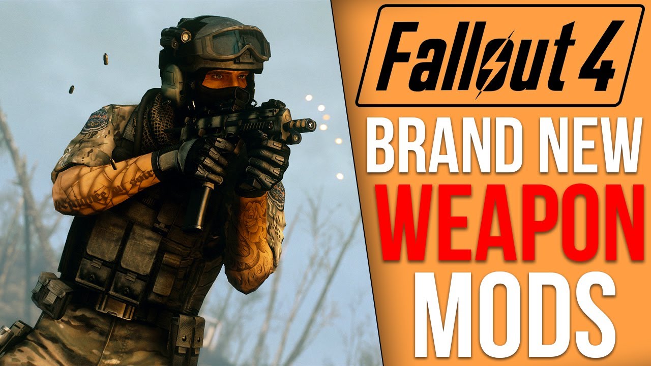 Modders are Adding Amazing New Weapon Mods into Fallout 4 - YouTube