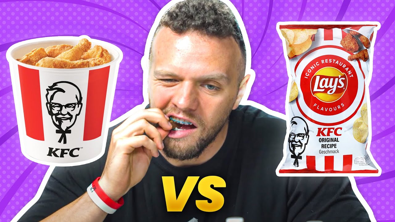 SPRAWDZAMY ODWZOROWANIE SMAKU! *OREO, KFC, MILKA* - YouTube
