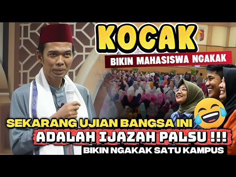 TANYA JAWAB USTADZ ABDUL SOMAD TERBARU # 3‼️ -  CERAMAH SUPER LUCU UAS DI DEPAN MAHASISWA DAN DOSEN