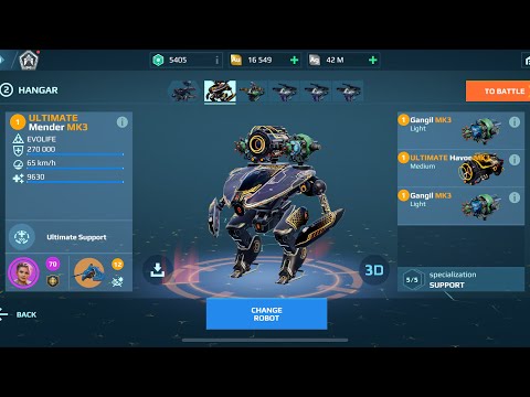 Mender Ultimate Havoc | War Robots Gameplay
