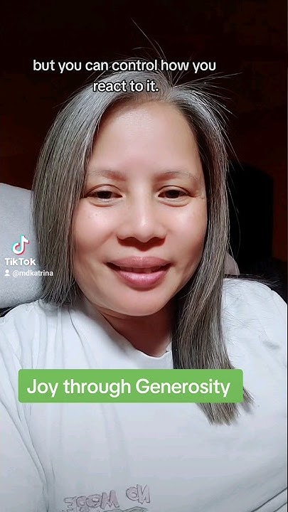 Joy through Generosity - YouTube