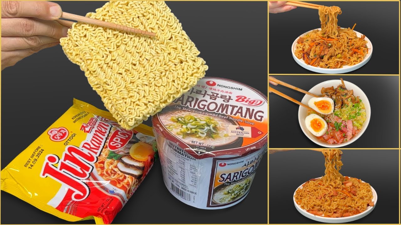 Instant-Nudeln und Ramen meistern: 3 köstliche Rezepte enthüllt - YouTube
