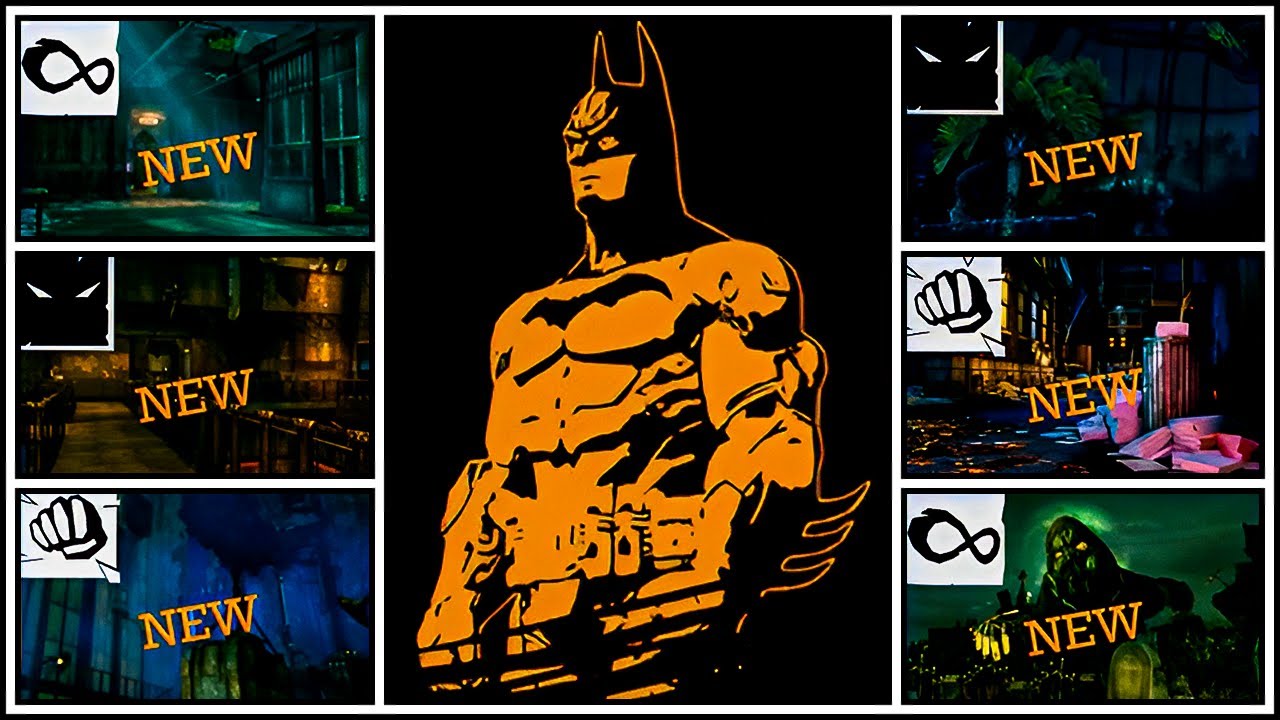 Batman: Return to Arkham Asylum | DLC Challenges (Extra Content) | 4K ...