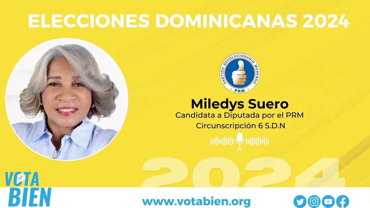 Entrevista a Miledys suero, Candidata a Diputada de Santo Domingo Norte ...