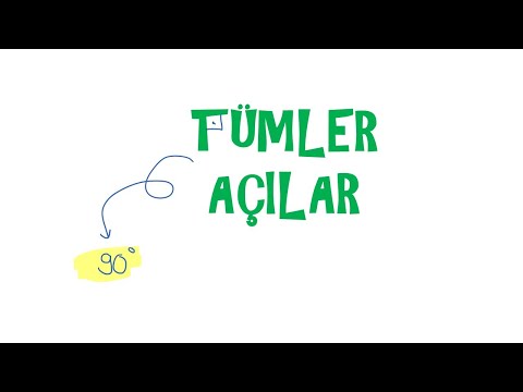 6.Sınıf Açılar 4 (Tümler Açı)