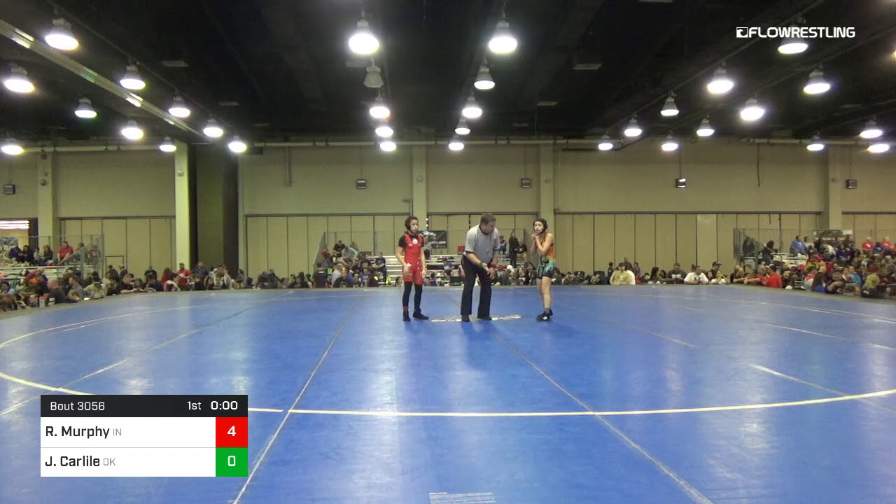 85 Lbs Quarterfinal Rianne Murphy Team Indiana Vs Jasmine Carlile Team ...
