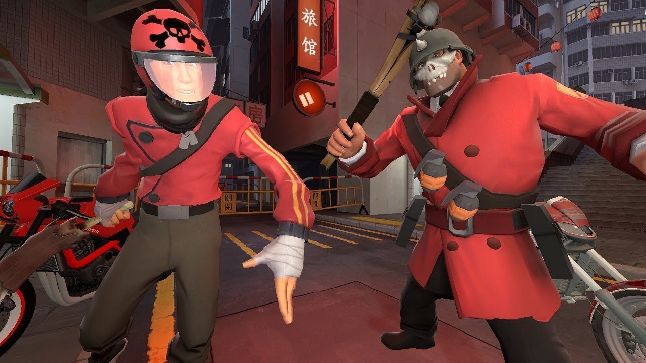 TF2:Freak Fortress 2 - (Biker Scout and Biker Soldier DUO Start ...