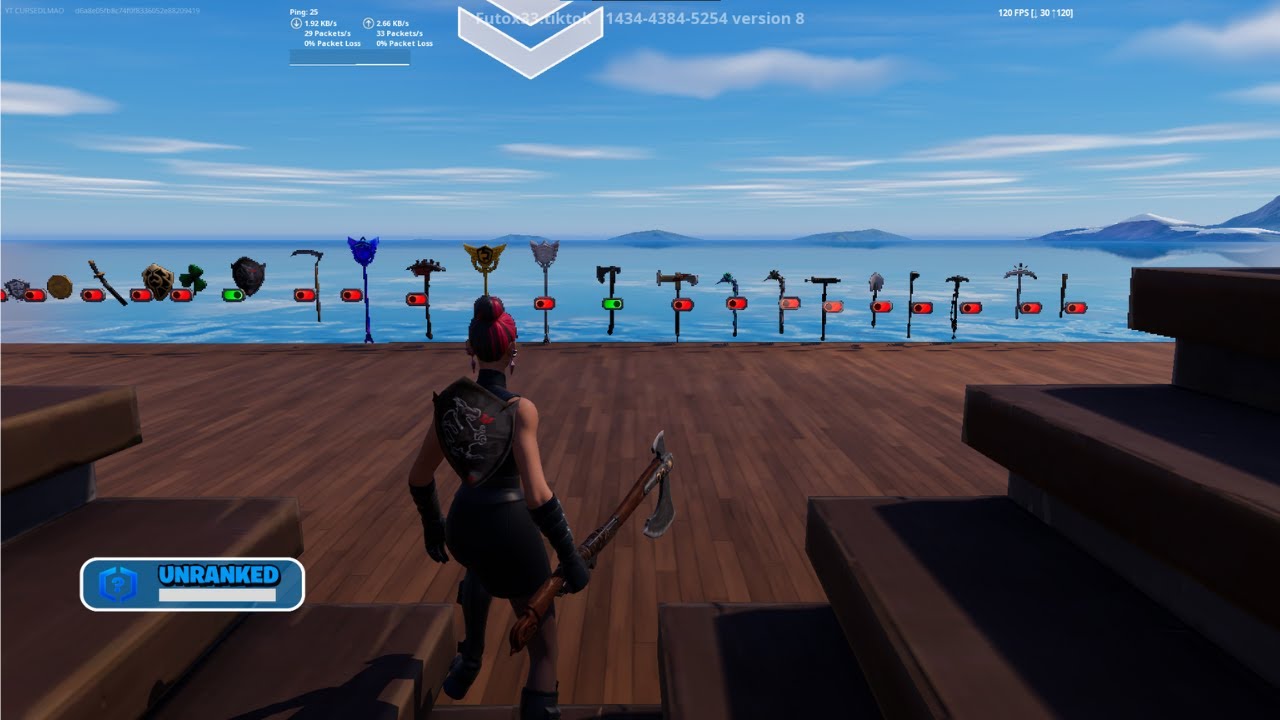 this map gives you free pickaxes backblings and emotes in fortnite ...
