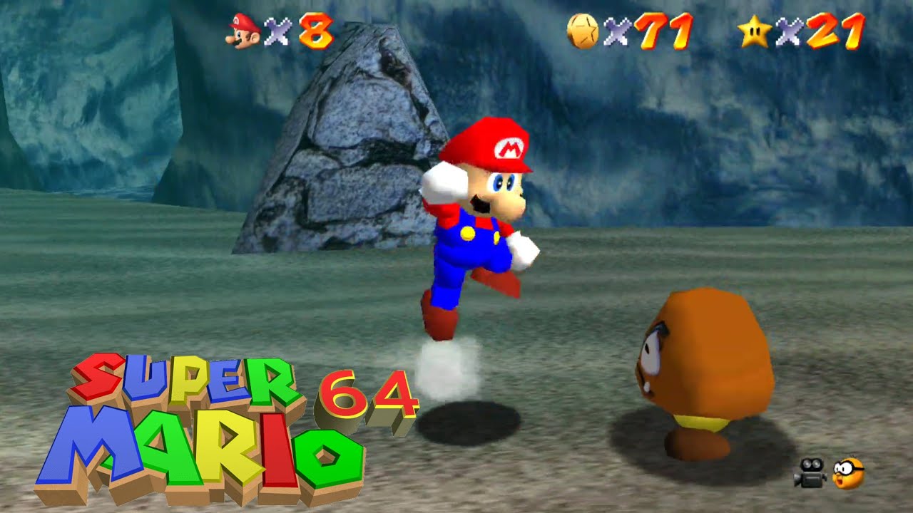 Super Mario 64 Ascend Mod HD Textures Full Screen 16:9 (Gameplay ...