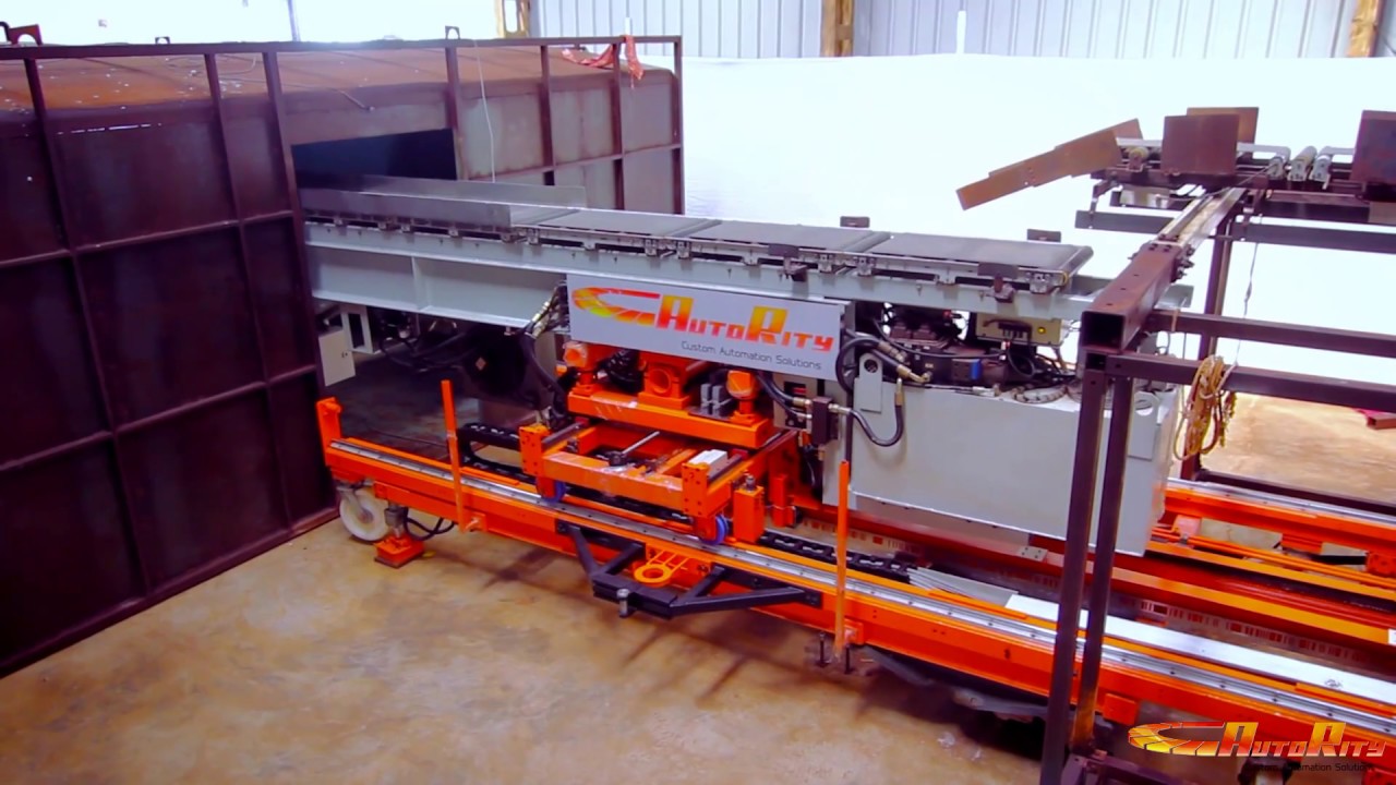 Automatic Wagon Loader & Stacker - YouTube