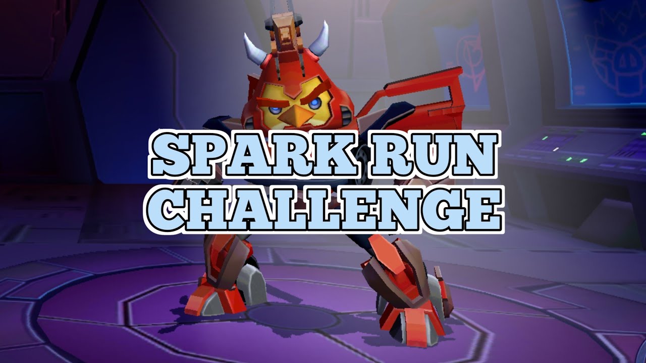 Angry Birds Transformers Spark Run Challenge - Cliffjumper - YouTube
