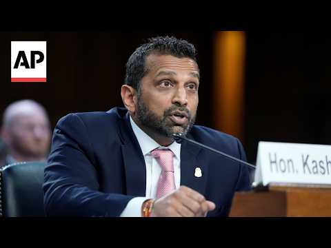Kash Patel faces off with Democrats over the handling of the Epstein files