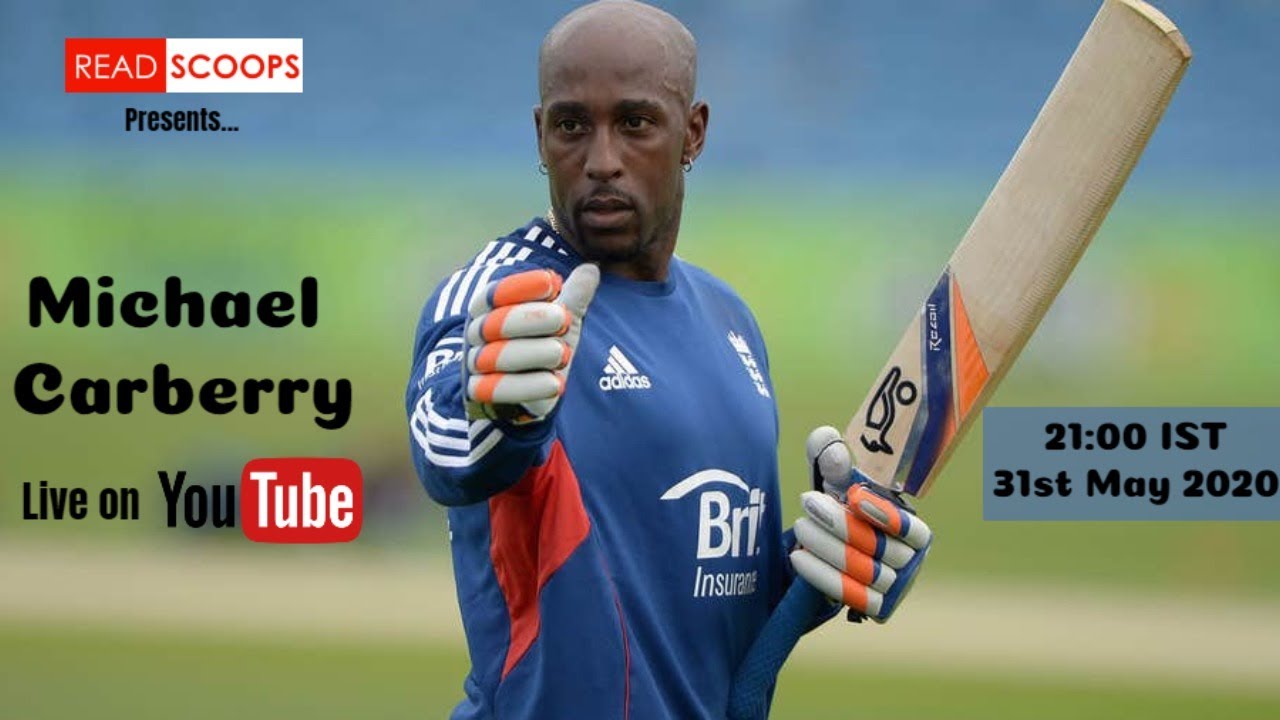 In Conversation With Former England Cricketer, Michael Carberry - YouTube