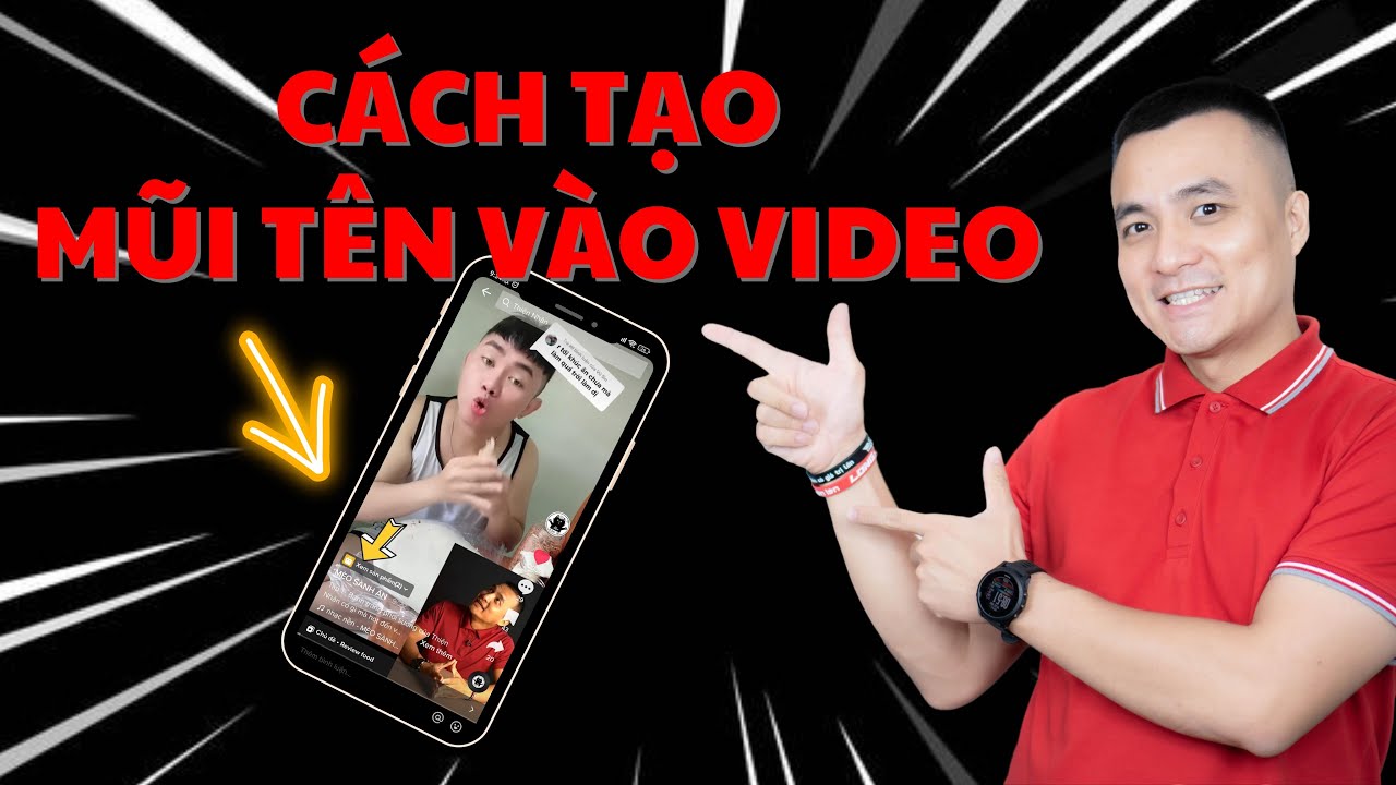 Cách tạo mũi tên vào video - Nguyễn Anh Tùng - YouTube