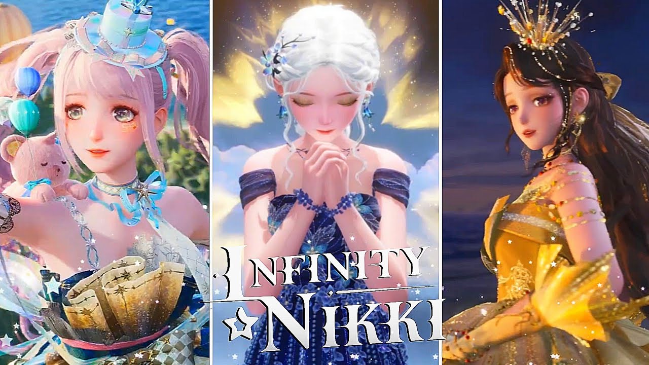 ALL TEN 5 🌟 Outfits Evolution Animations Showcase - Infinity Nikki 1.2 - YouTube