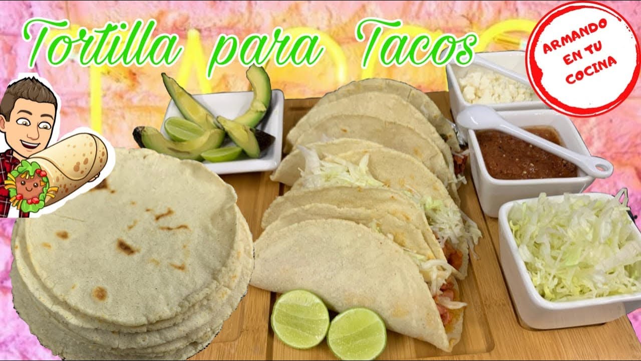 Tortilllas A Mano Para Tacos Youtube