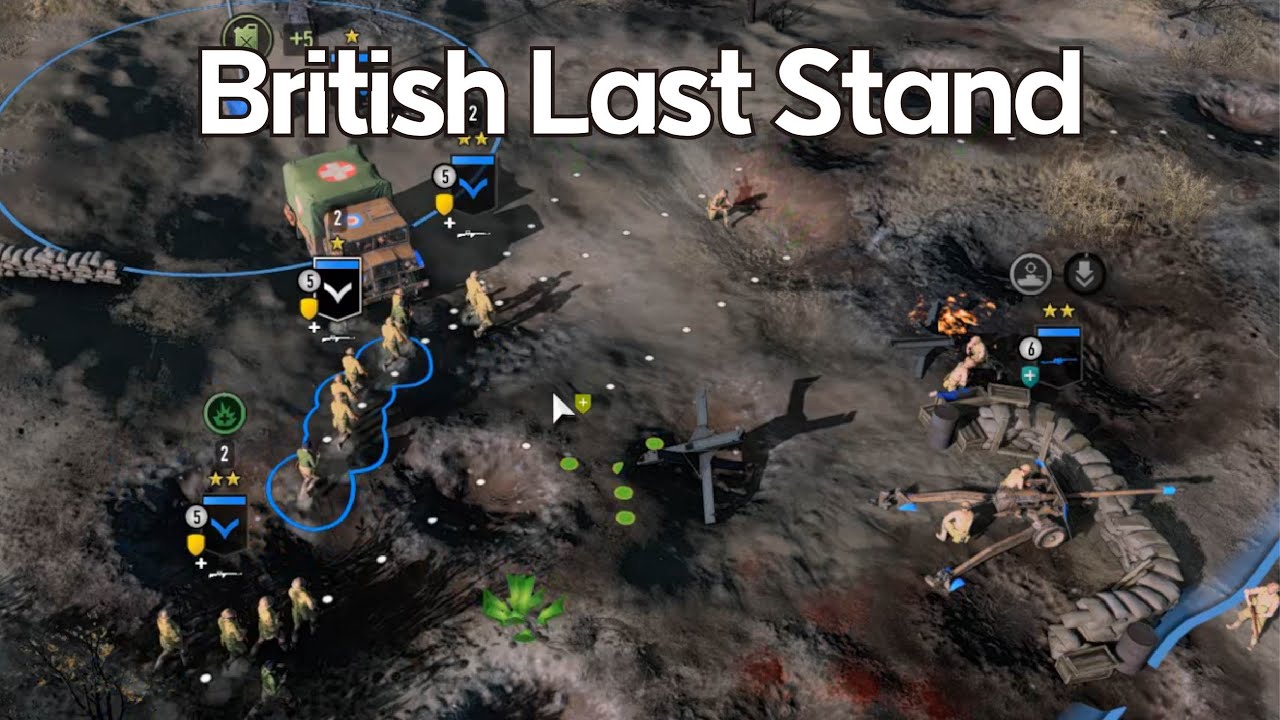British Last Stand - British Forces 4v4 - Company of Heroes 3 - YouTube
