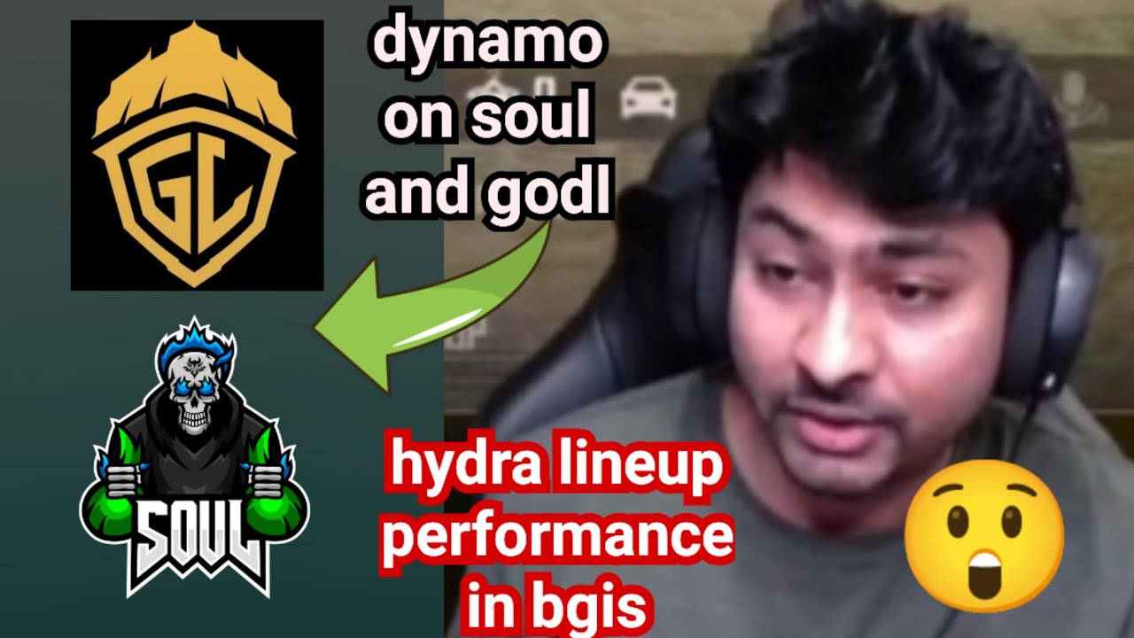 dynamo on godlike and soul,,hydra performance in bgis😱 - YouTube